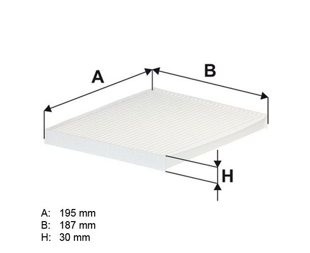 Filter klime Filtron K1322 - NC2385 - 17541