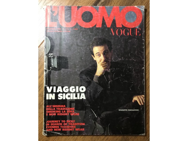 L'Uomo Vogue decembar 1990