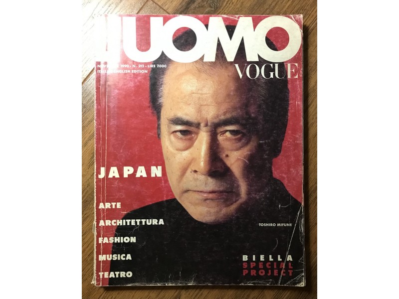 L'Uomo Vogue novembar 1990