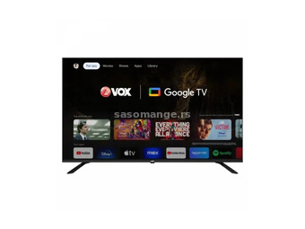 SMART LED TV 50 VOX 50GOU080B 3840x2160/4K/DVB-T2/C/S2