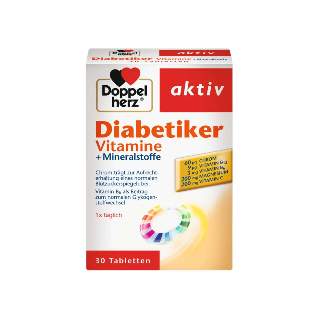 Doppelherz® Aktiv Diabetiker Vitamini i Minerali 30 Tableta