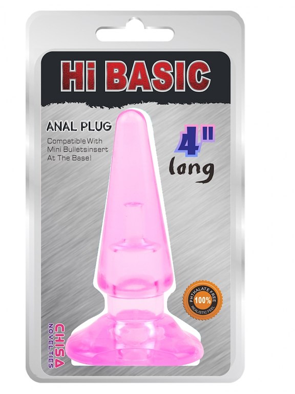 SASSY Anal Plug-Pink CN331424110 / 1088