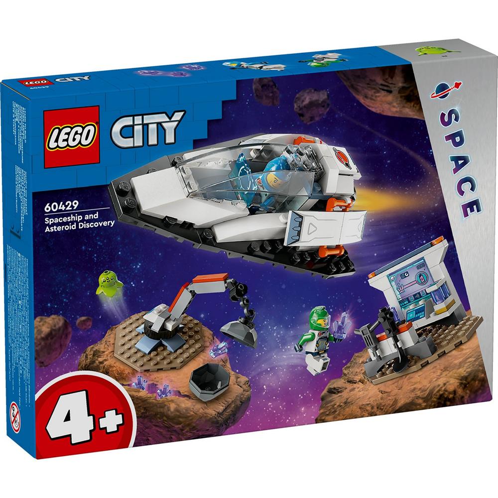 LEGO CITY Otkrivanje svemirskih brodova i asteroida