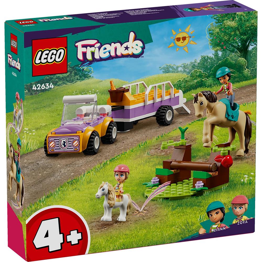 LEGO FRIENDS Prikolica za konje i ponije