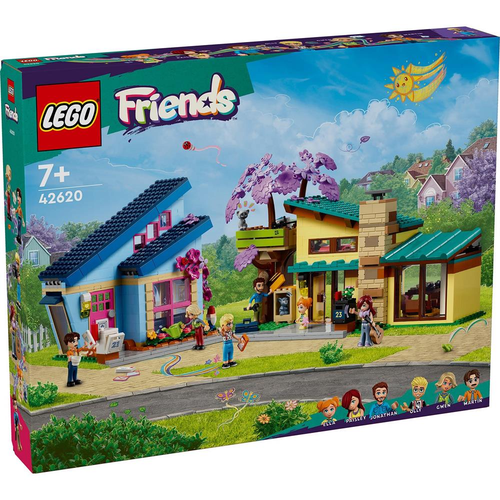 LEGO FRIENDS Porodične kuće Olija i Pejsli
