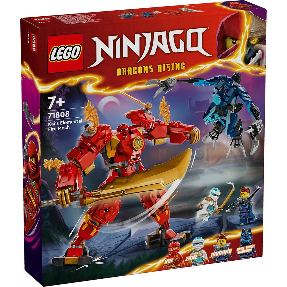 LEGO NINJAGO Kajev elementarni vatreni mek