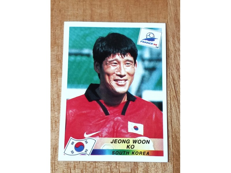 Francuska 98 - Broj 348 - Jeong Woong Ko - Koreja