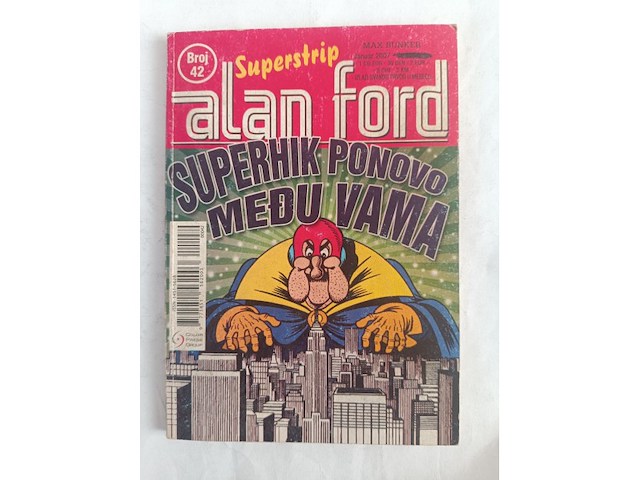 (0281) Alan Ford CPG 42 Superhik ponovo među nama