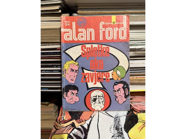 Alan Ford 324 Spletke oko zavjere