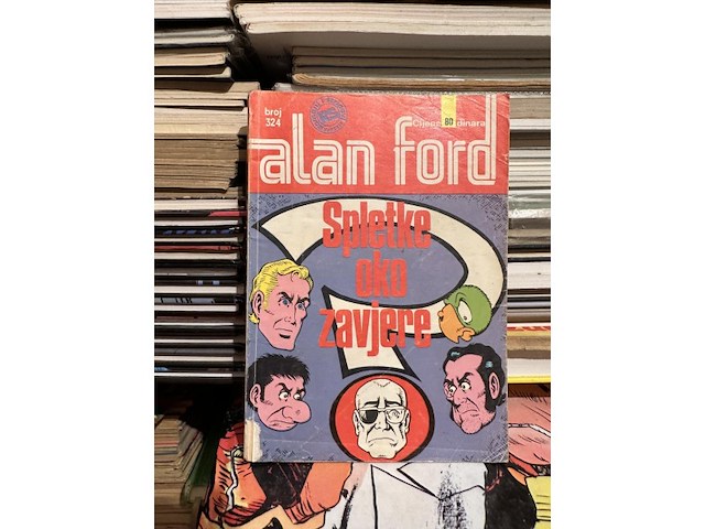 Alan Ford 324 Spletke oko zavjere