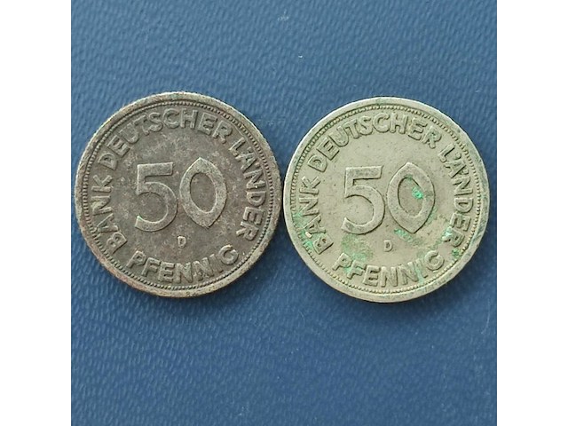 50 PFENNIG 1949 D