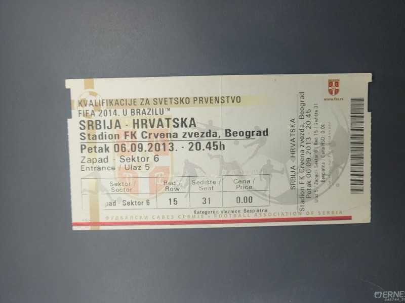 Srbija - Hrvatska 06.09.2013.