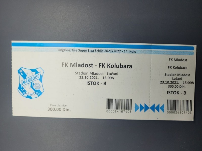 Fk Mladost - FK Kolubara 23.10.2021.