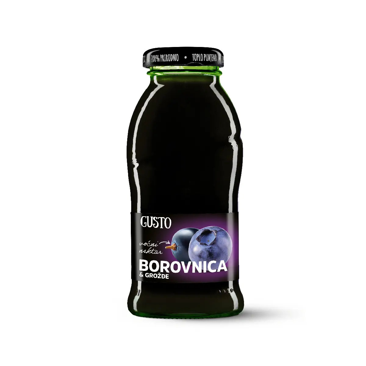 Gusto Borovnica sok, 0.2L, 24 komada