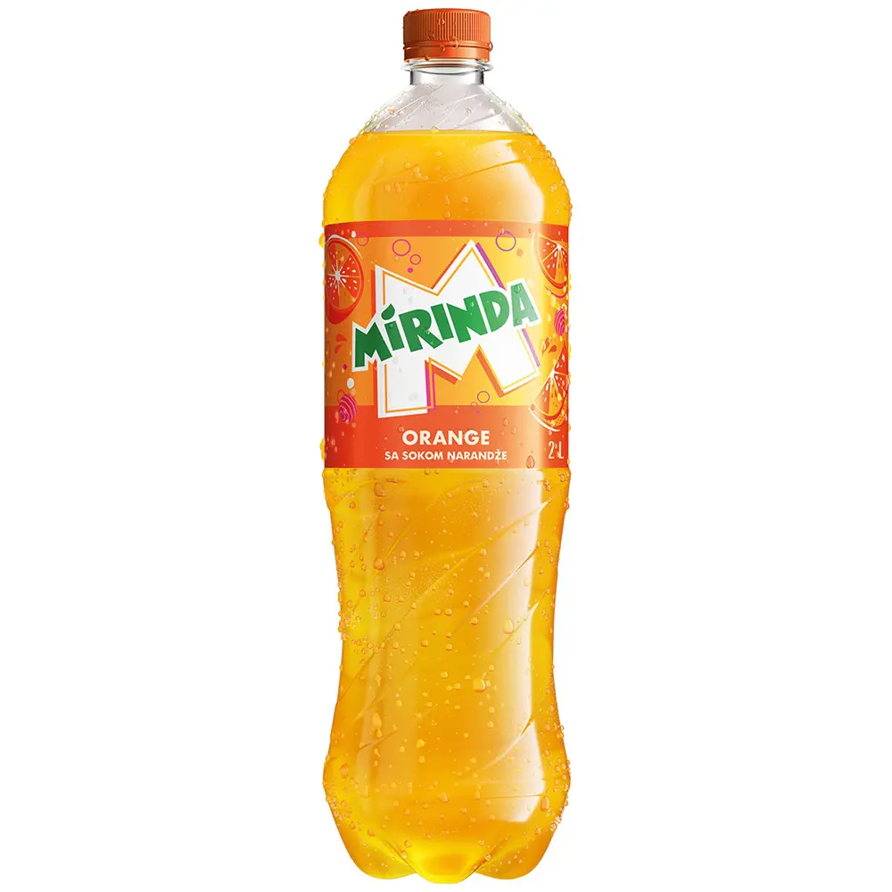 Mirinda Orange Gazirani sok, PET, 2L