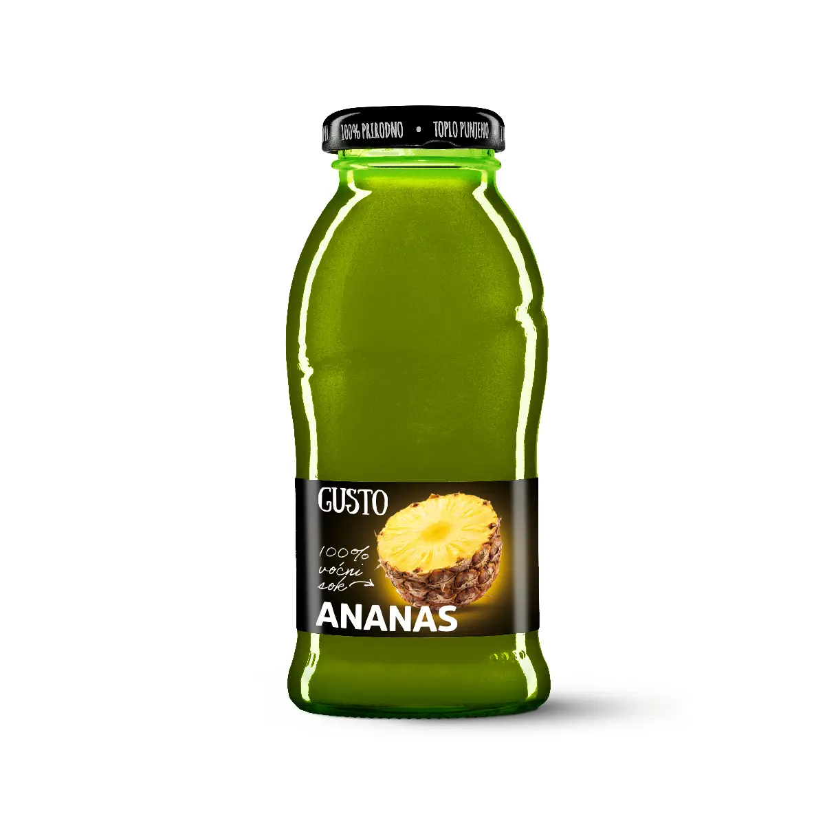 Gusto Ananas sok, 0.2L, 24 komada