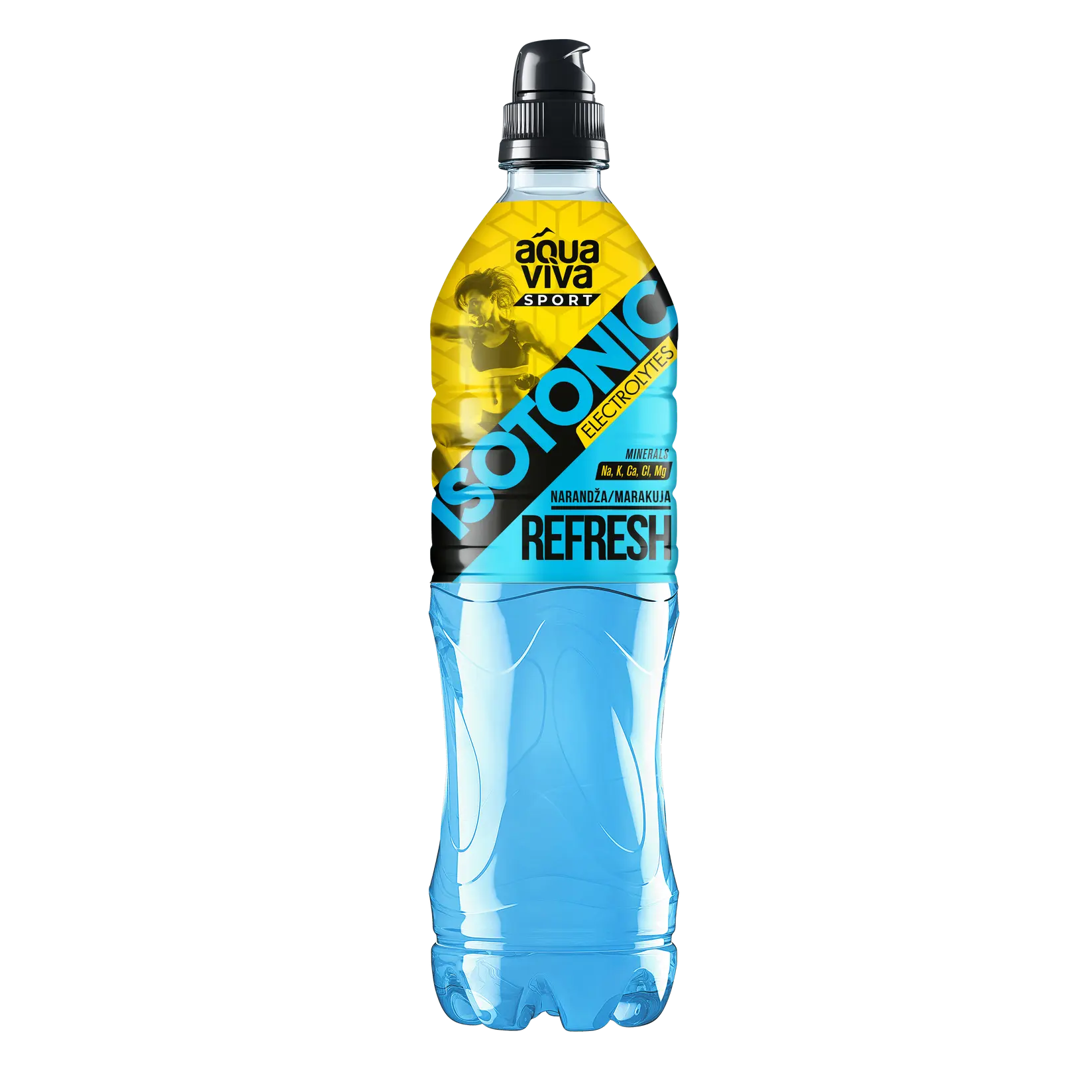 AQUA VIVA SPORT REFRESH Voda sa ukusom, 0.75l