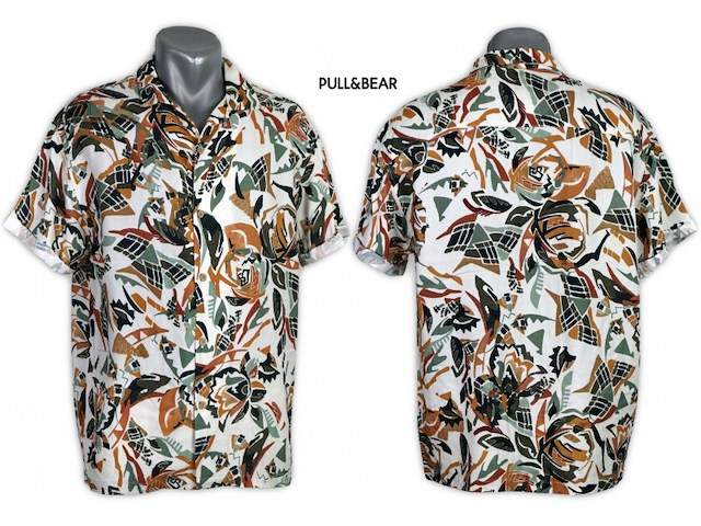 |O| PULL &; BEAR havajska košulja (M)