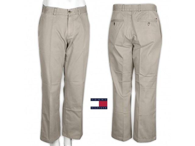 |O| TOMMY HILFIGER `Soho Chino` pantalone (33)