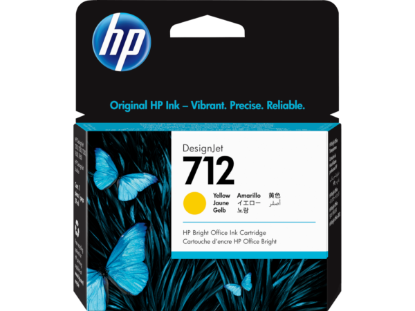 HP 712 29-ml Yellow DesignJet Ink Cartridge' ( '3ED69A' )