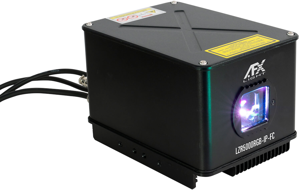 Ibiza LZR5000RGB-IP-FC vodootporni laser u flightcase kućištu