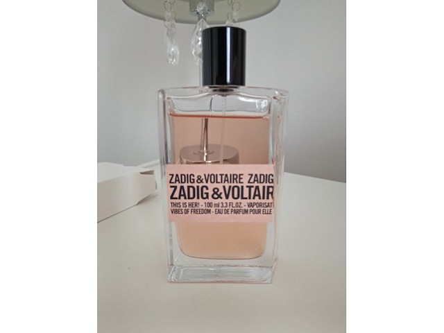 Z&;V This is her vibes of freedom edp dekant 5/10