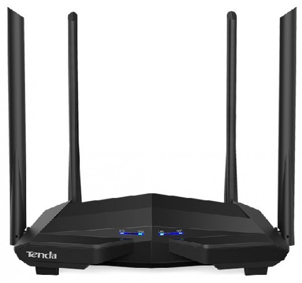 Tenda AC10 * V3.0 AC1200 wireless dual band ruter 2.4+5GHz, 1W/3L, Gbit, 1Ghz cpu 128mb,4x6dBi 3299