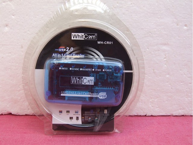 WhitCom All in 1 Card Reader citac memo kartica NOVO!