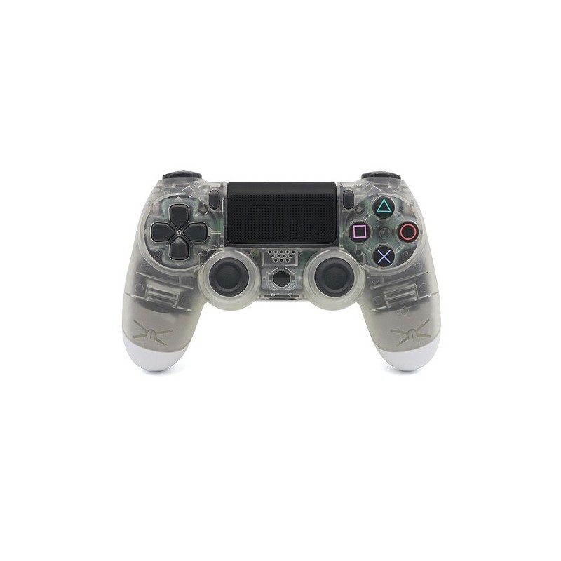 Džojstik (joypad) bežični (Wi-Fi) 5u1 za PS4 DS 4 - providno bela