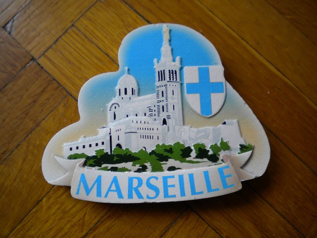 MARSEJ Marseille, magnet za frizider (1)