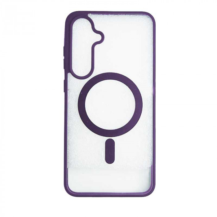Futrola Clear Case Magnetic za Samsung S24 Ultra Ljubicasta