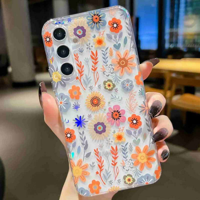 Futrola Hard Case Flower za Samsung S24 Plus Tip1