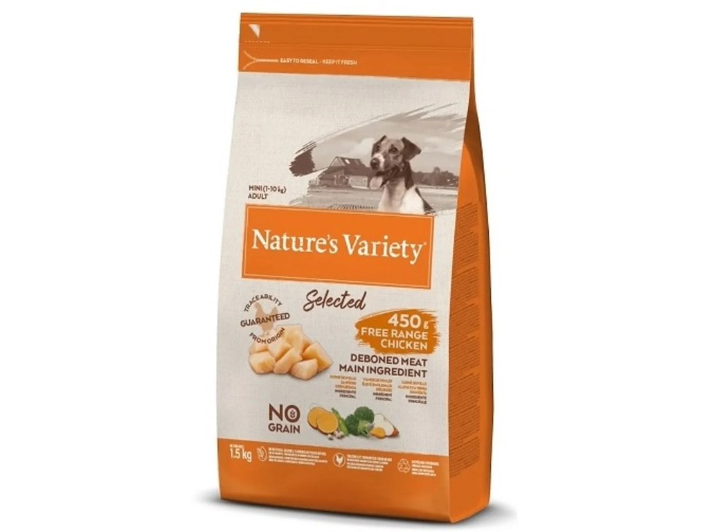 Nature's Variety Selected Dog Mini Piletina 1.5kg