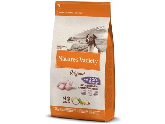 Nature's Variety Original Dog Mini Ćuretina 1.5kg