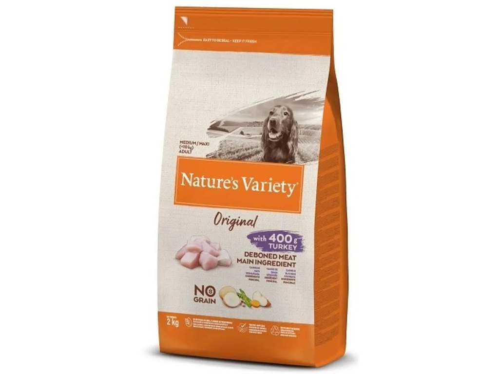 Nature's Variety Original Dog Medium Ćuretina 2kg