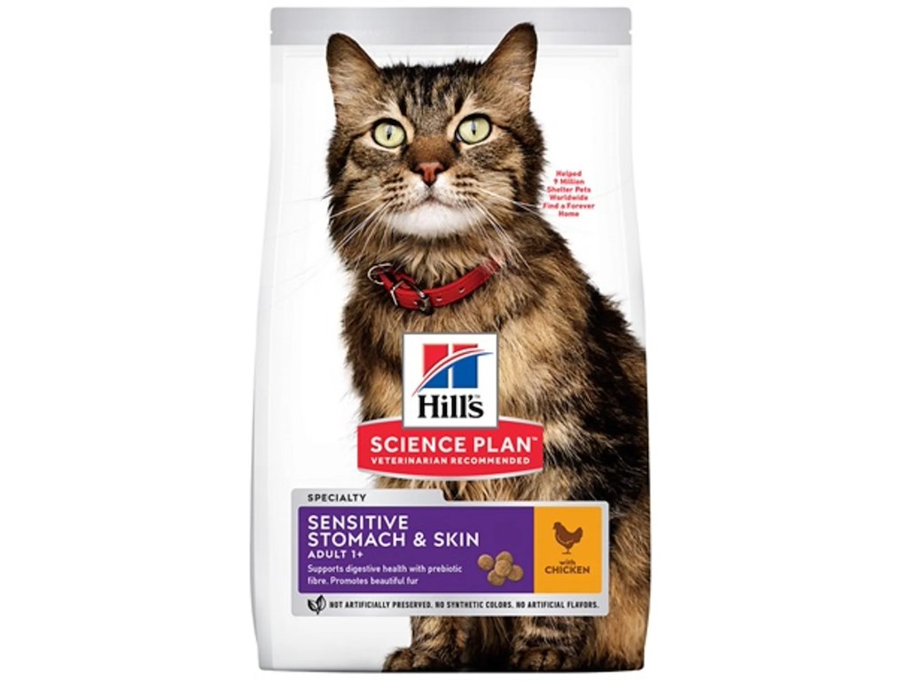 Hill's Science Plan Hrana za mačke Skin&Stomach 1.5kg