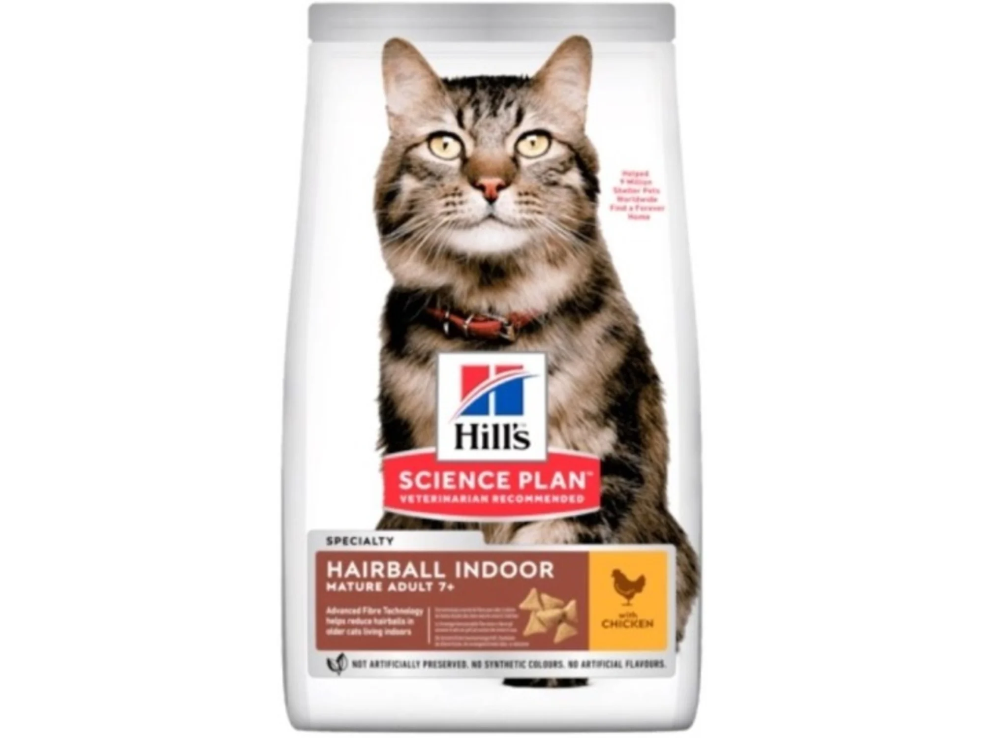 Hill's Science Plan Hrana za mačke Hairball Indoor 300g