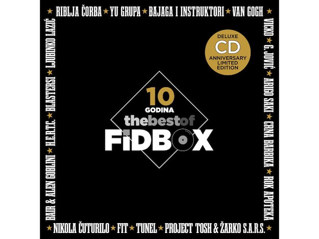 10 godina - The Best Of Fidbox (Deluxe CD)