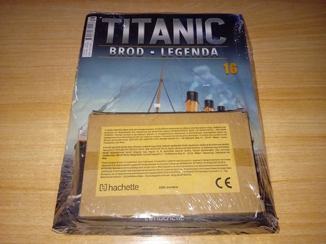 TITANIC - BROD-LEGENDA 16 - HACHETTE