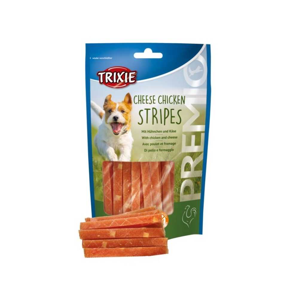 Trixie PREMIO Chicken Cheese Stripes 100g