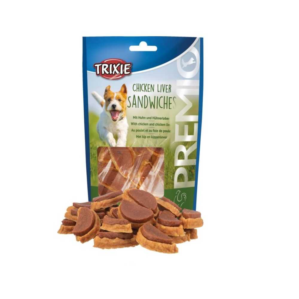 Trixie PREMIO Chicken Liver Sandwiches 100g