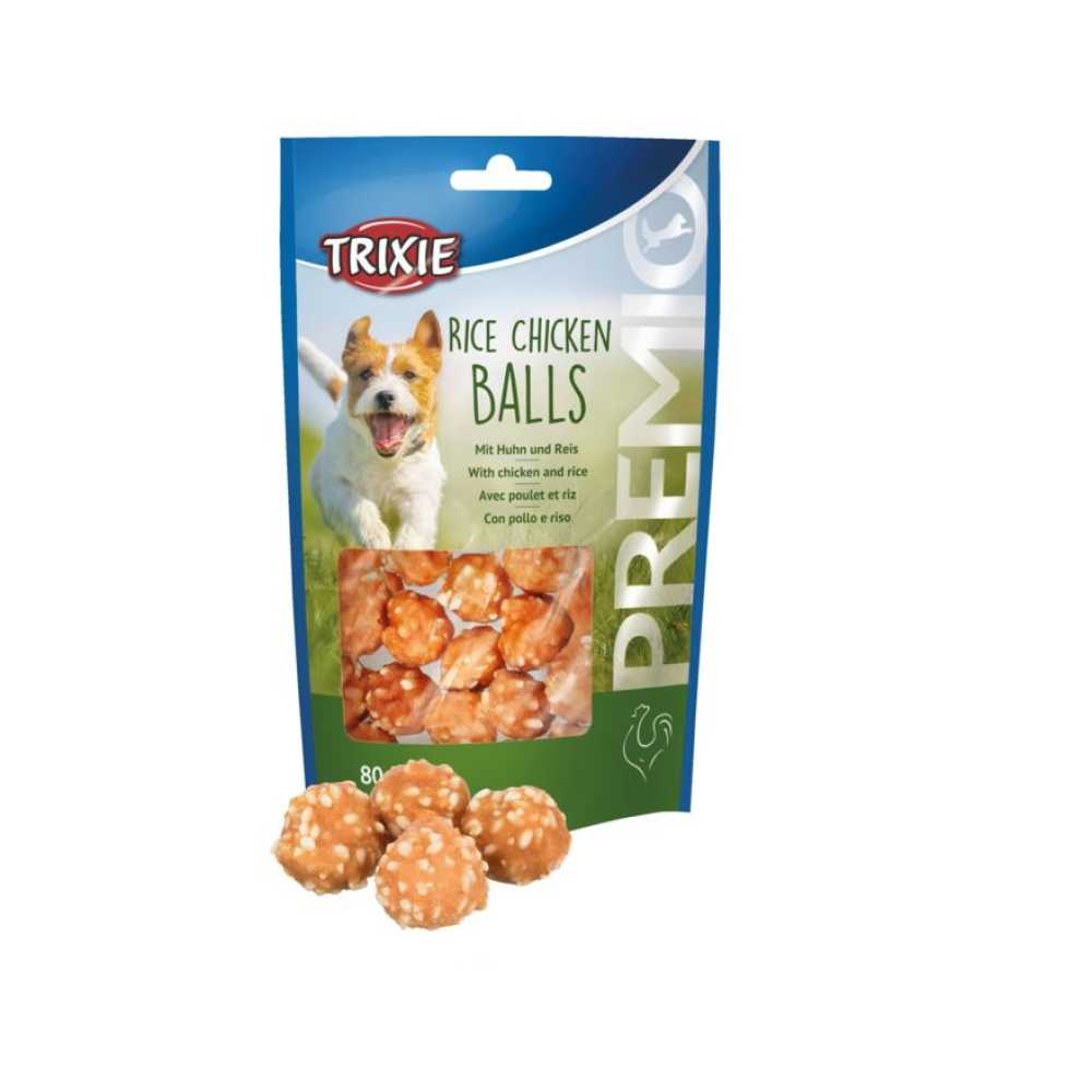 Trixie PREMIO Rice Chicken Balls 80g