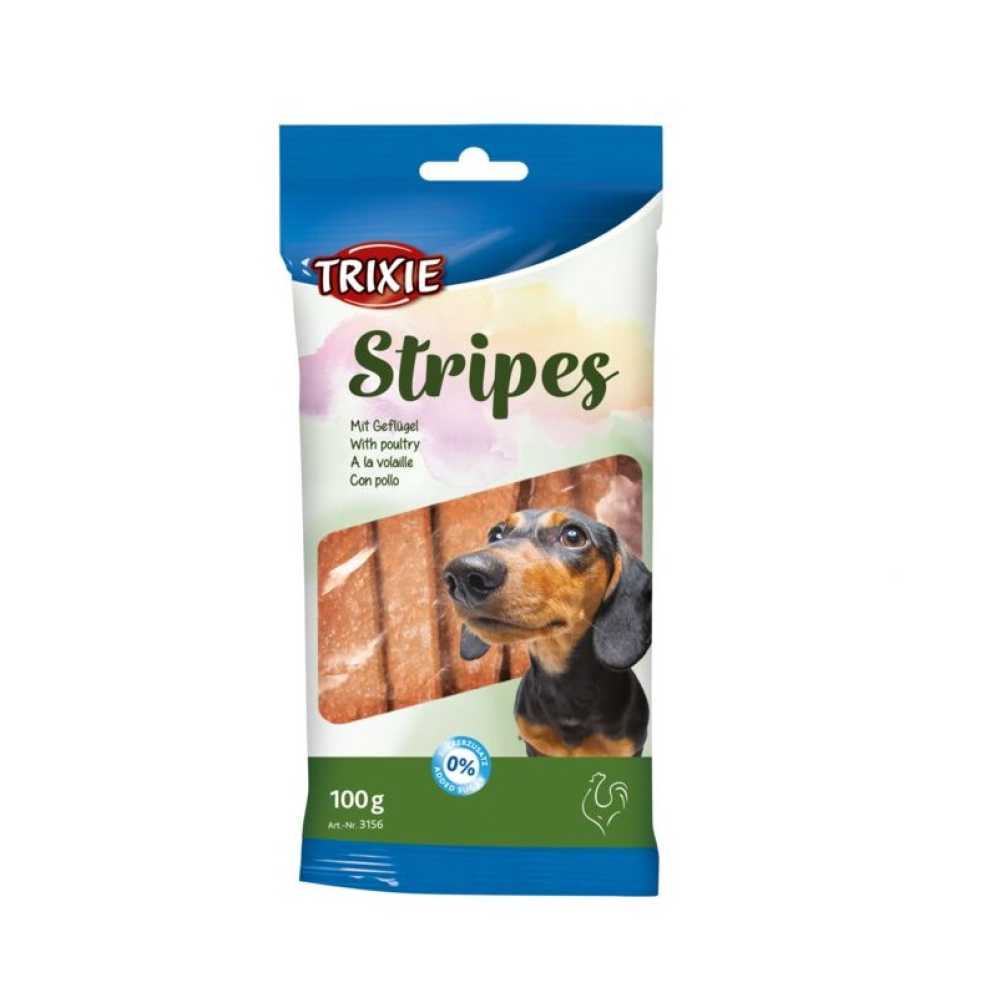 Trixie Stripes trake sa piletinom 100g