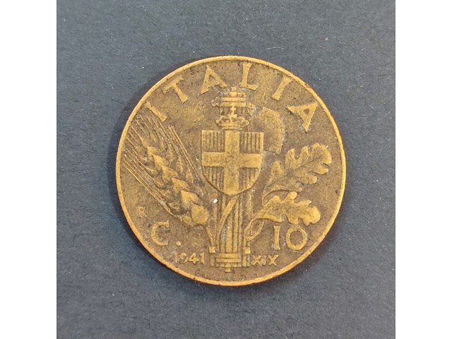 Italy 10 CENTESIMI 1941