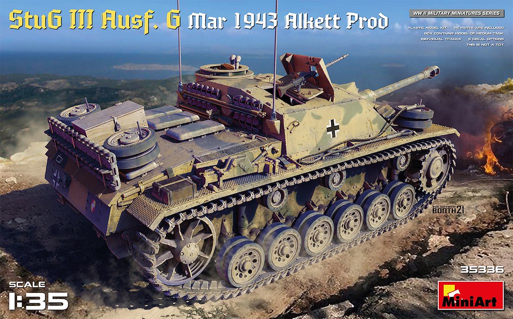 MINI ART 1/35 StuG III Ausf. G Mar 1943 Alkett Prod