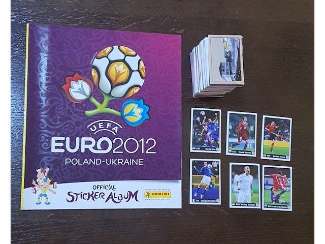 EURO 2012 kompletan set + album