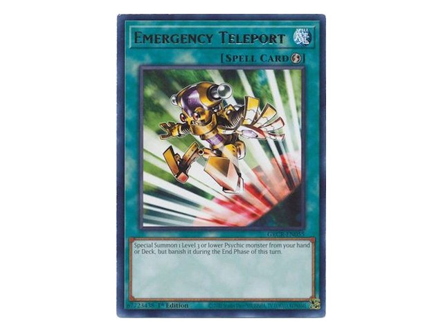 Yu-Gi-Oh! Emergency Teleport - GRCR-EN055