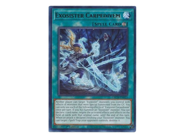 Yu-Gi-Oh! Exosister Carpedivem - GRCR-EN023