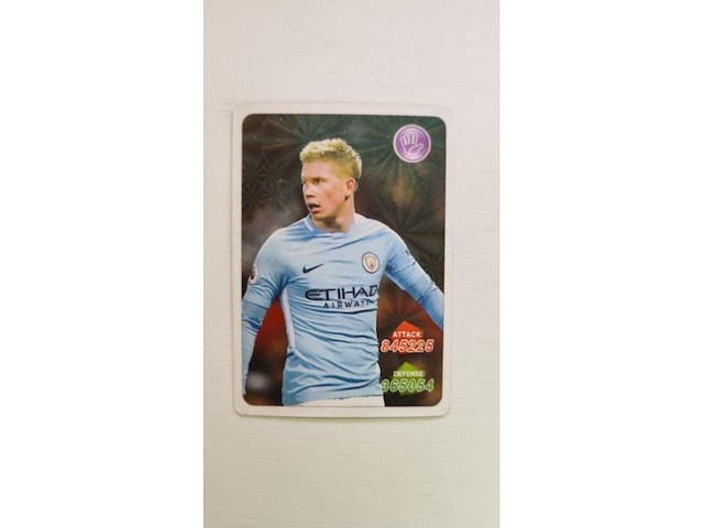 Kartica Qatar Kevin de Bruyne