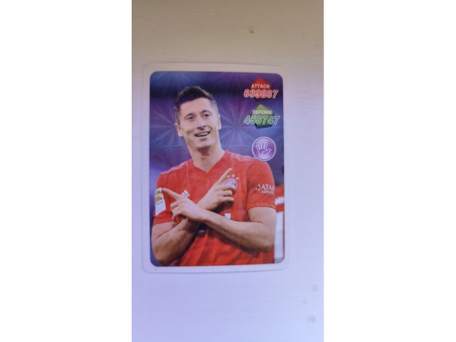 Kartica Qatar Robert Lewandowski